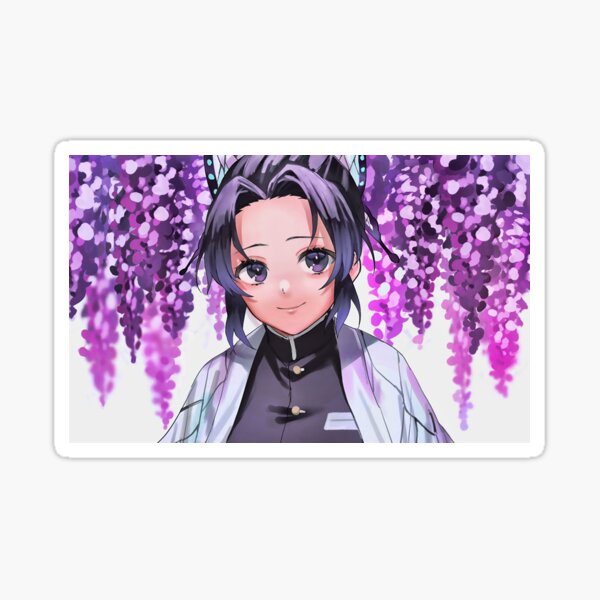 "Kochou Shinobu" Sticker for Sale by Treza90 | Redbubble