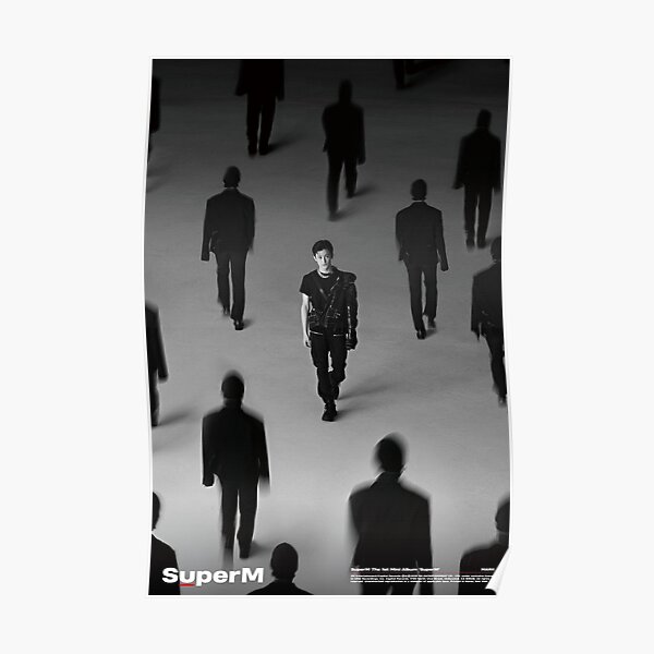 "SUPERM JOPPING MARK" Poster by BGEMPORIUM | Redbubble