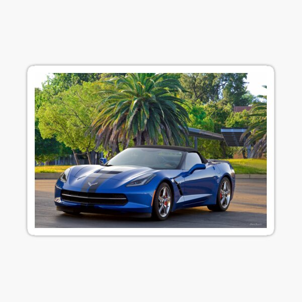 "2017 Chevrolet Corvette Z06 Convertible" Sticker for Sale by ...