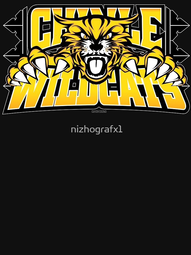 "Chinle Wildcat!" T-shirt by nizhografx1 | Redbubble