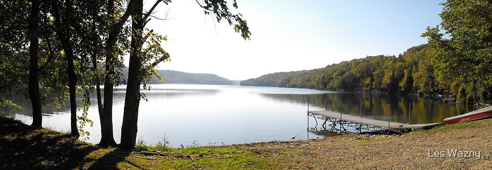 "Mountain Lake- Meaford Ontario Canada- 2008" by Les Wazny | Redbubble