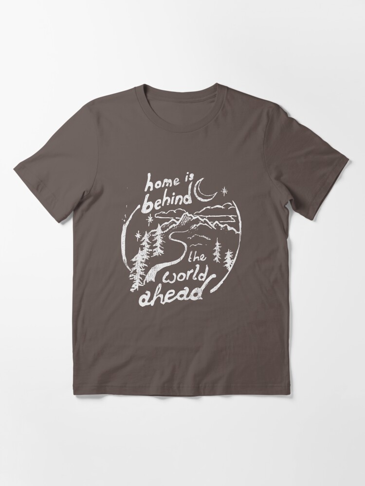 "Home is Behind Quote" T-shirt for Sale by Hansivere | Redbubble | lotr ...