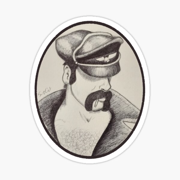 "Leatherman Portrait" Sticker for Sale by suz-cat | Redbubble