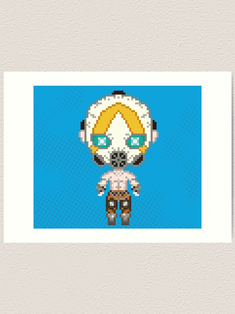 "Borderlands: Pixel art Psycho (Krieg)" Art Print by Dirrajnoswal ...
