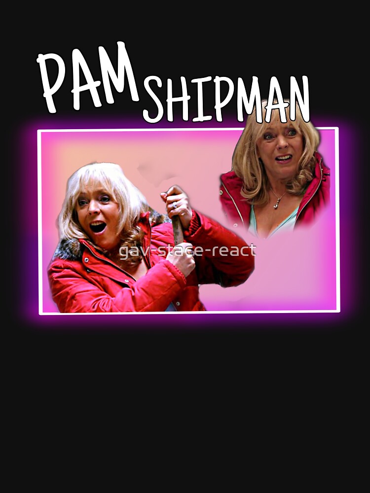 "Pam Shipman Design Retro Gavin & Stacey" T-shirt for Sale by gav-stace ...