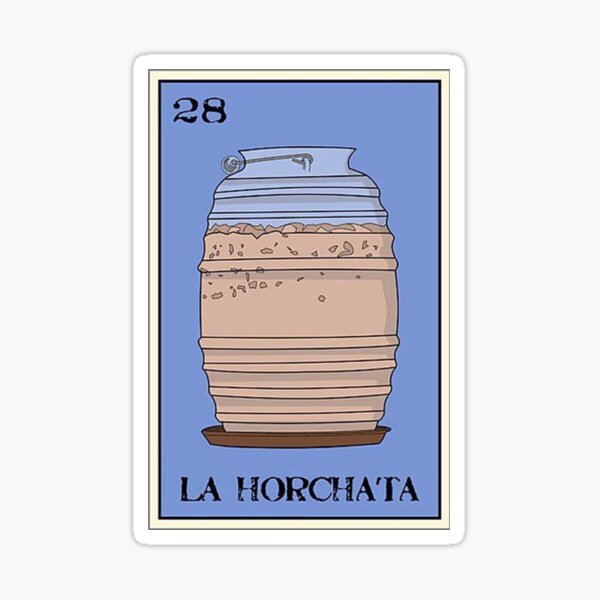 "Horchata drink " Sticker for Sale by Keny13 | Redbubble