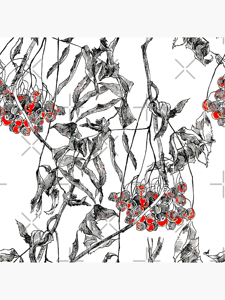 "Rowan" Sticker by irinaivanova | Redbubble