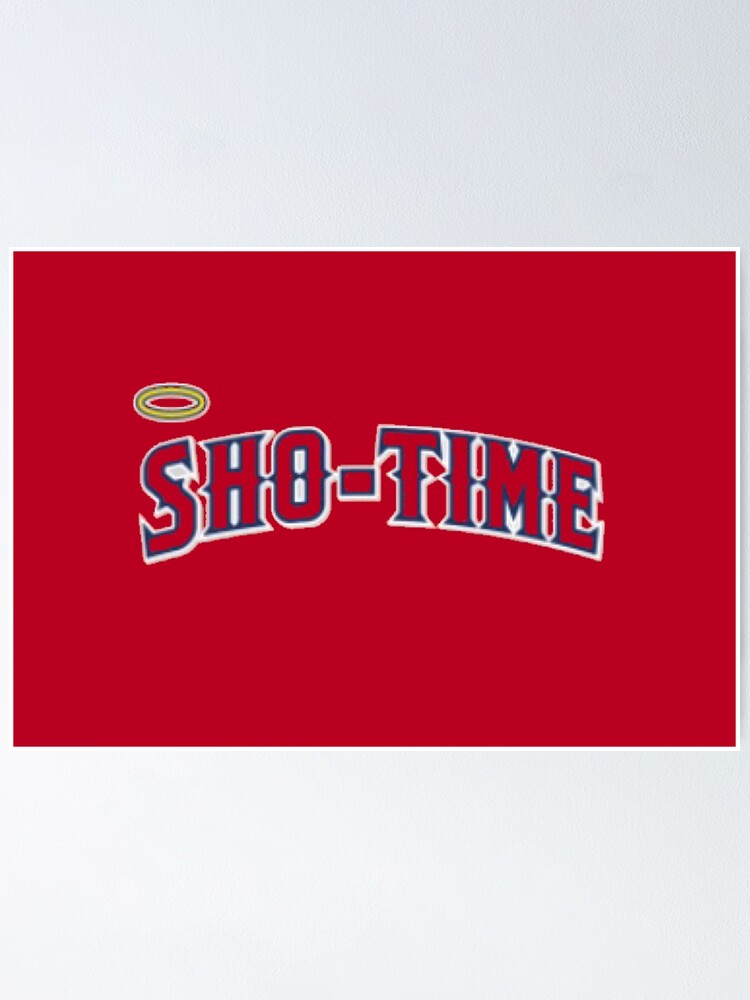 "Shohei Ohtani - Sho-Time" Poster for Sale by AmericanTeeCo | Redbubble