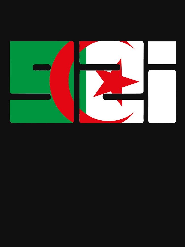 T-shirt « T-Shirt 92i Algérie », par mikeLewis27 | Redbubble