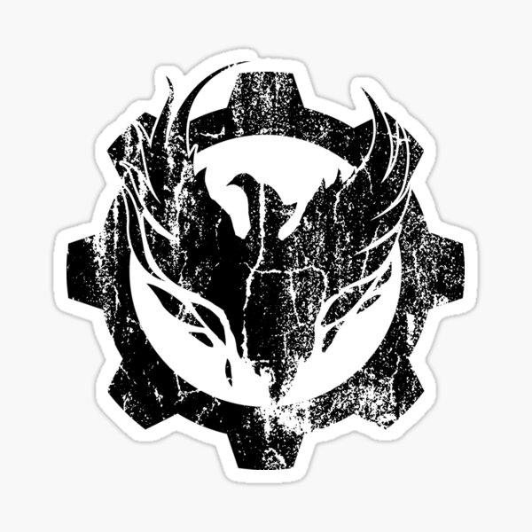 "Revo Symbol - Graffiti Black" Sticker for Sale by Revolutio | Redbubble