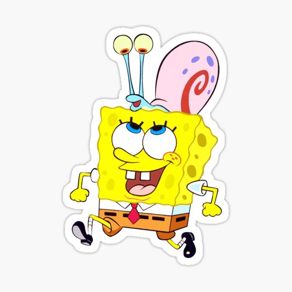 "Spongebob stickers" Sticker by Ravzoo | Redbubble