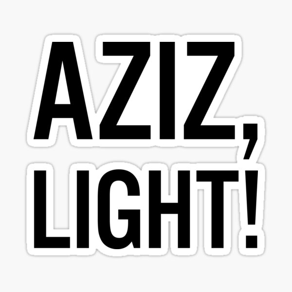 "The Fifth Element - Aziz, Light!" Sticker for Sale by 90s-Mall | Redbubble