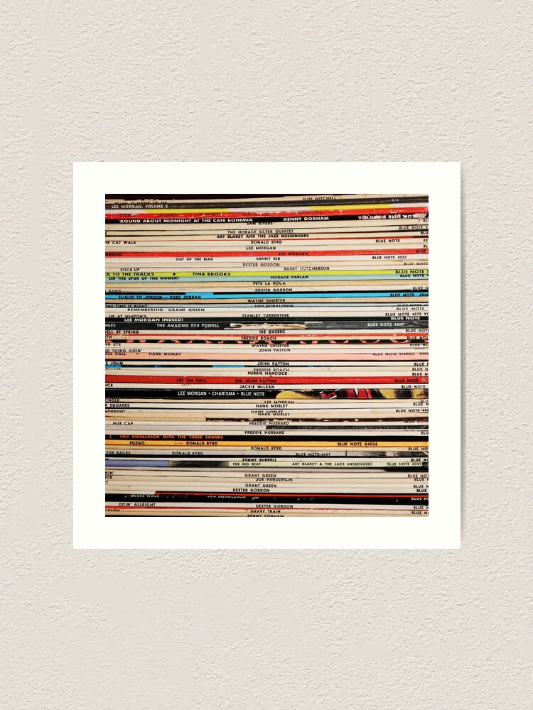 "Blue Note Vinyl Records" Art Print for Sale by Iheartrecords | Redbubble