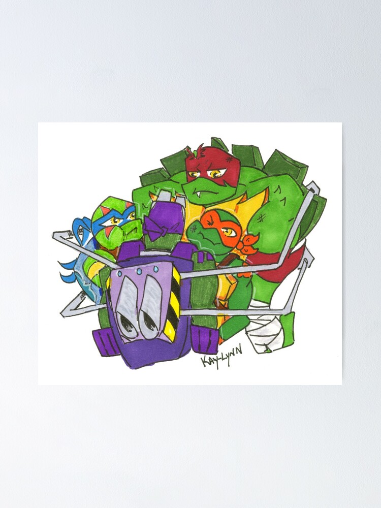 "rottmnt brother hug" Poster by Jada-Clash | Redbubble
