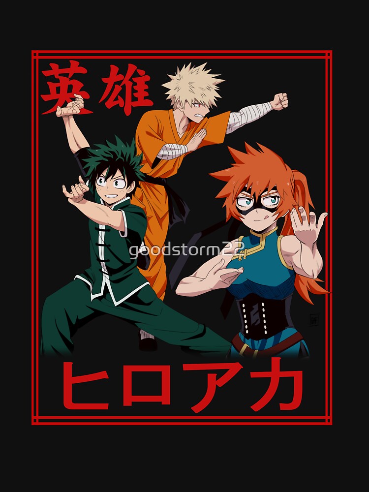 ""MHA "" T-shirt for Sale by goodstorm22 | Redbubble | boku no hero ...