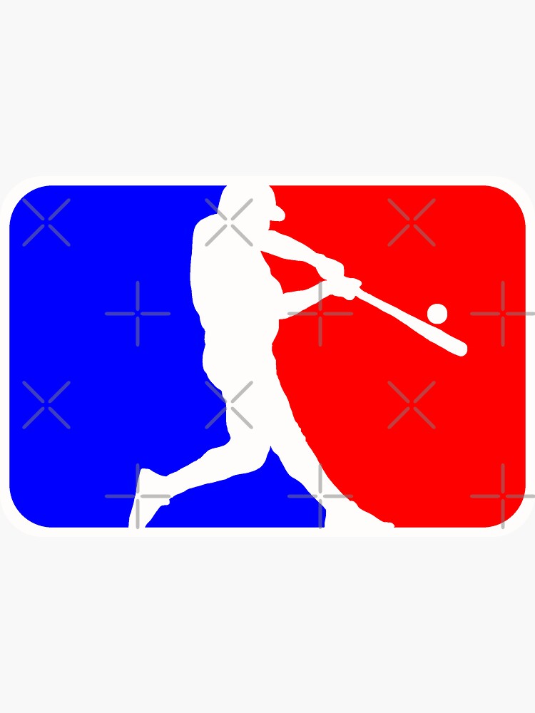 "Baseball logo" Sticker for Sale by DejaEntendu007 | Redbubble