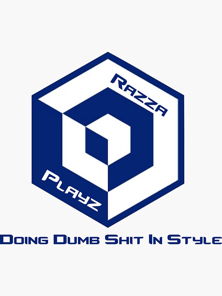 "Razza Playz logo" Sticker for Sale by RazzaPlayz | Redbubble