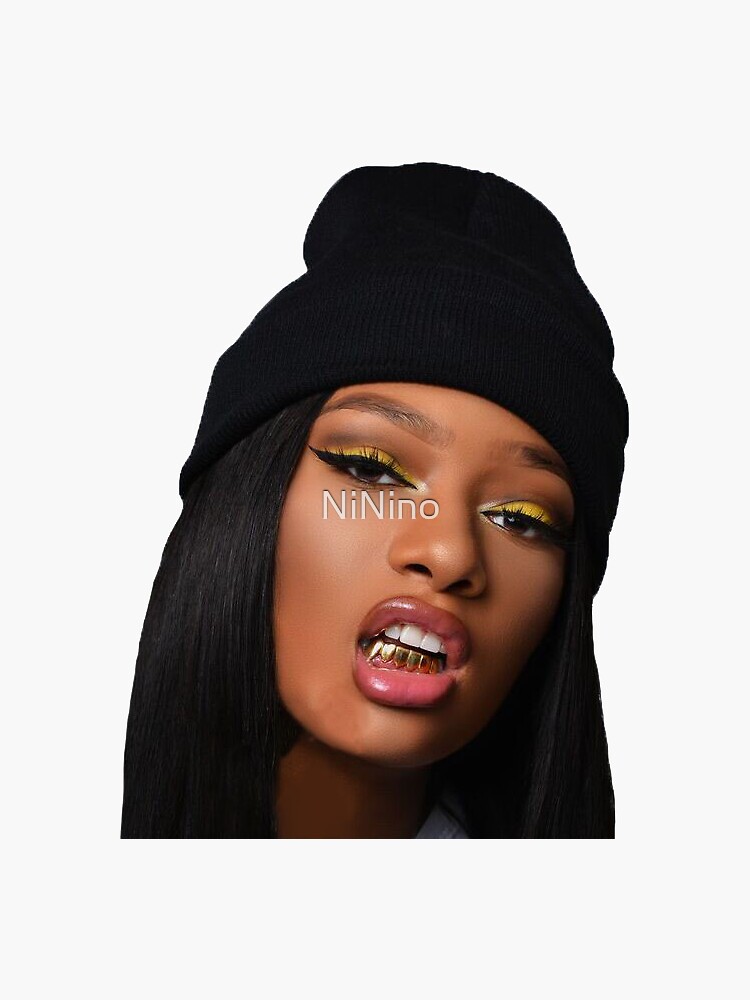 "skully megan " Sticker for Sale by NiNino | Redbubble