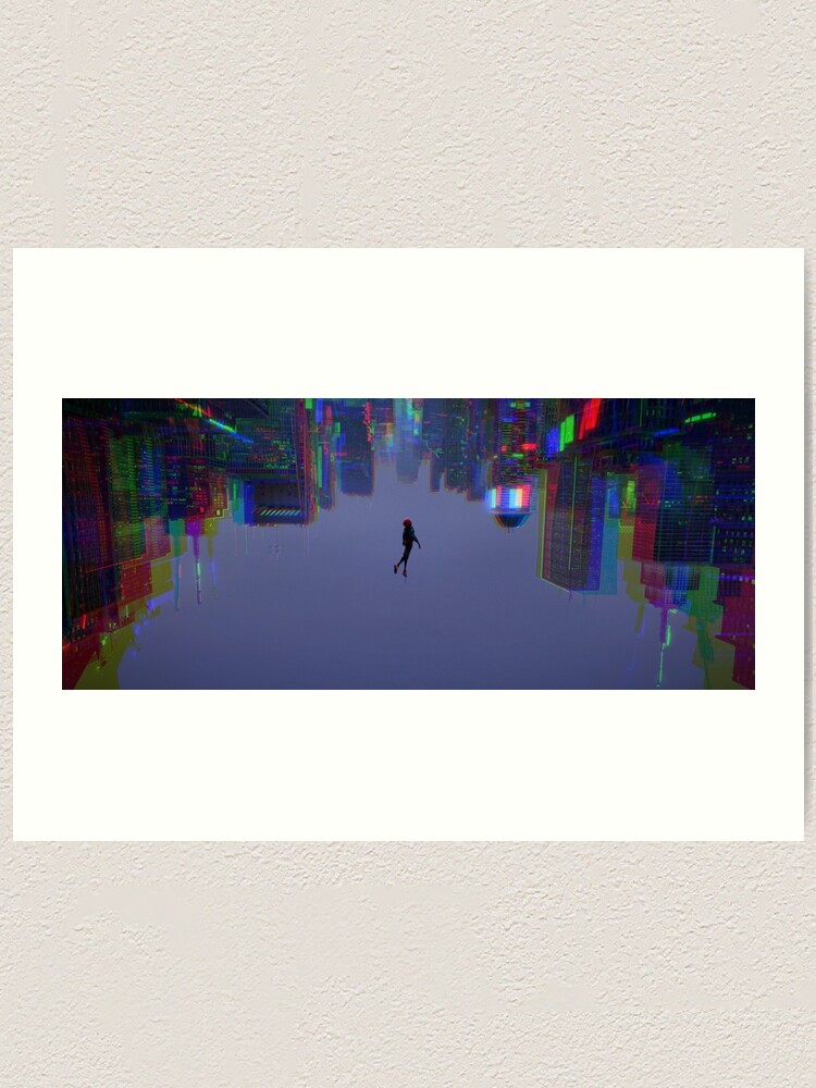 "Miles - Falling Down - Trippy" Art Print for Sale by -Greed- | Redbubble