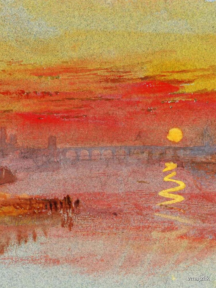 "Favourite Artists - Turner Scarlet Sunset" Graphic T-Shirt for Sale by ...