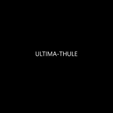 "Ultima Thule" Sticker for Sale by ShineEyePirate | Redbubble