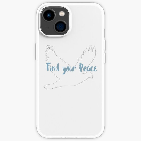 "Find Your Peace Quote " iPhone Case for Sale by JASDesigns | Redbubble