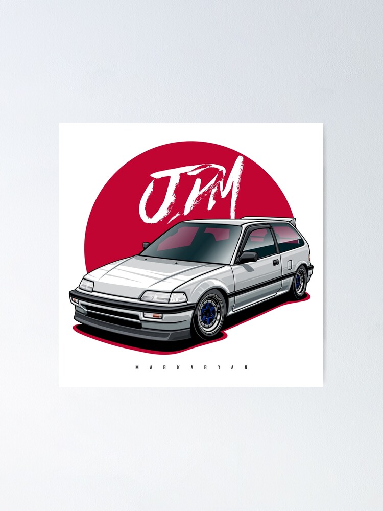 "Civic EF9" Poster for Sale by OlegMarkaryan | Redbubble