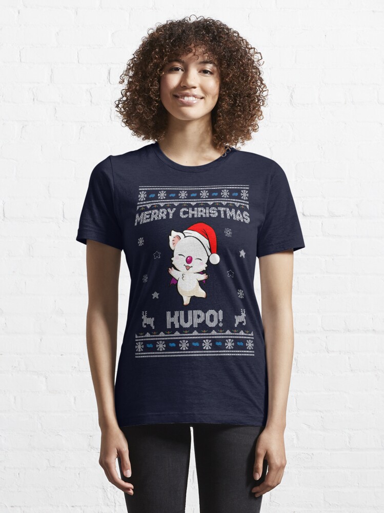 "Moogle Merry Christmas Kupo!" Essential T-Shirt for Sale by Stebop ...