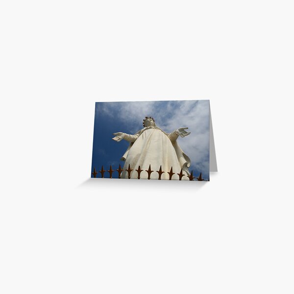 ""Our Lady of Lebanon" (Saydet Libnan), Harissa" Greeting Card by ...