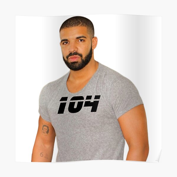 "Buff Drake" Poster by daffyduckler | Redbubble