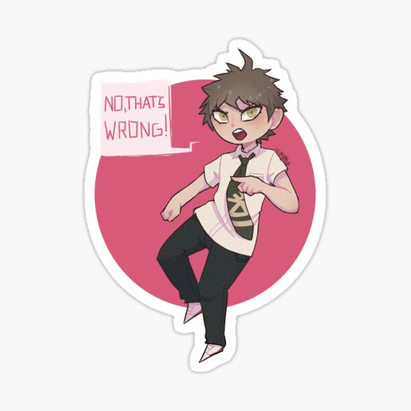 "danganronpa hajime" Sticker by nightue | Redbubble