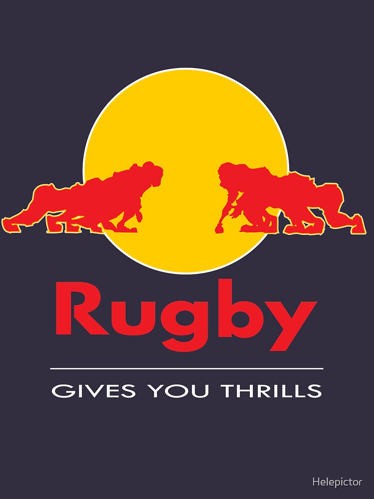 "Rugby scrum" T-shirt for Sale by Helepictor | Redbubble | rugby t ...