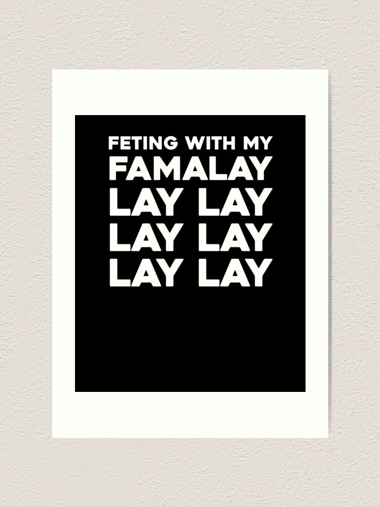 "Famalay Lay Lay Lay Soca T-shirt" Art Print by ravishdesigns | Redbubble