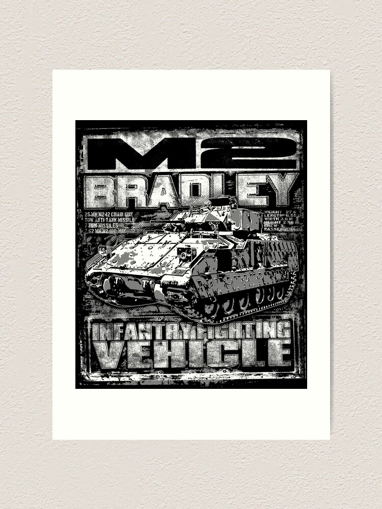 "M2 Bradley" Art Print for Sale by deathdagger | Redbubble