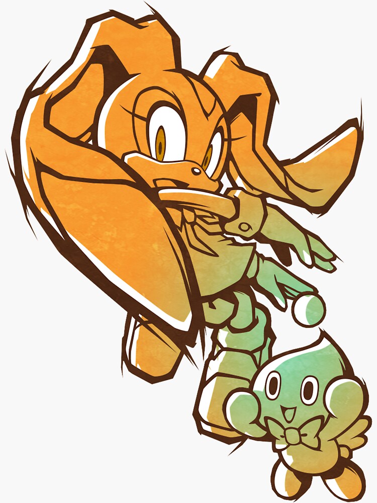 "Cream The Rabbit" Sticker for Sale by SimonM6420 | Redbubble