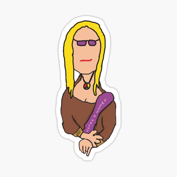 "Mona Lisa" Sticker by Mark-Ewbie | Redbubble