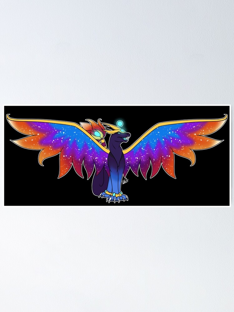 "Starfire dragon" Poster by Night-Nova | Redbubble