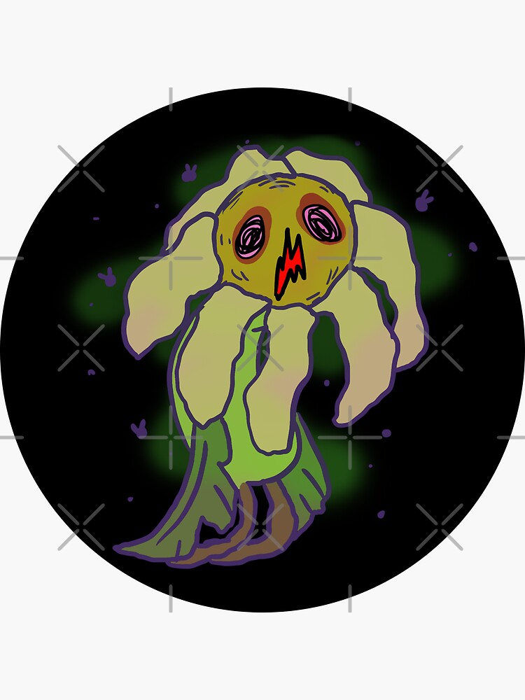 "Rotten Daisy" Sticker for Sale by KO-of-the-self | Redbubble