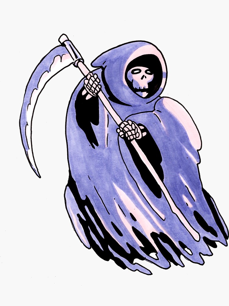 "Castlevania: Death" Sticker for Sale by theknobbywood | Redbubble