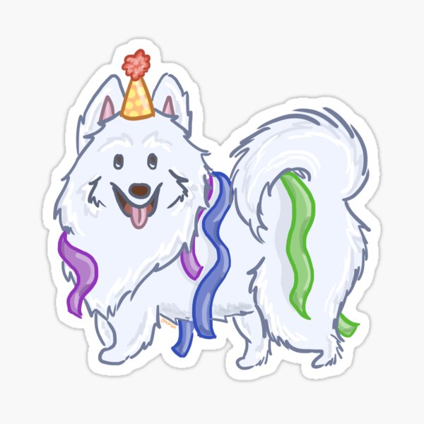 "Party Sammy" Sticker by fogisprettycool | Redbubble
