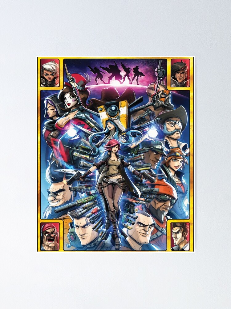 "Boderlands 3 Fan Art Poster" Poster for Sale by mememachine69 | Redbubble