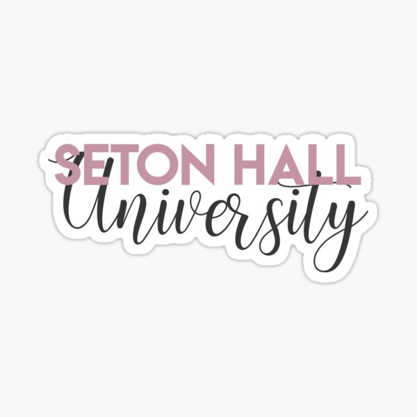 "Seton Hall University " Sticker for Sale by lohtus | Redbubble