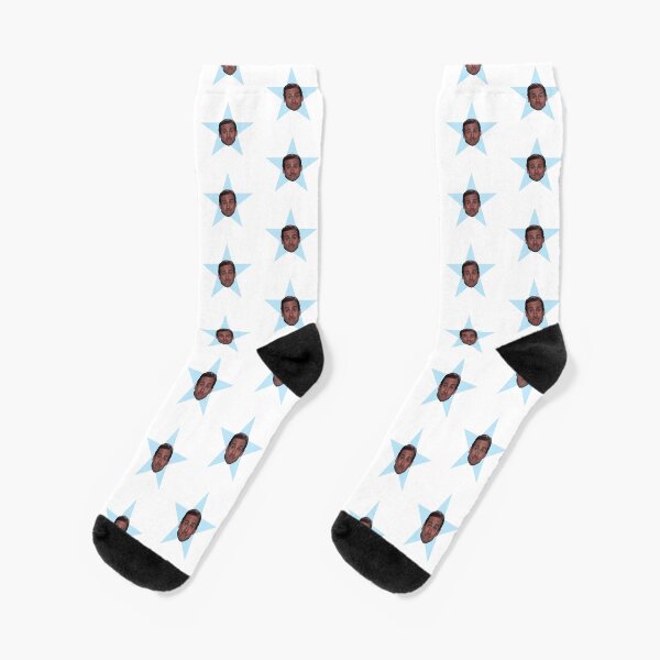 "Michael's American Idol Star" Socks by HiNoonStudio | Redbubble
