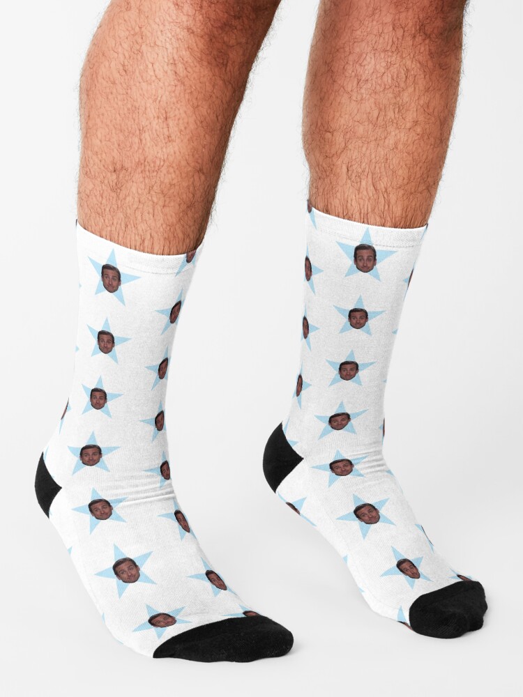 "Michael's American Idol Star" Socks by HiNoonStudio | Redbubble
