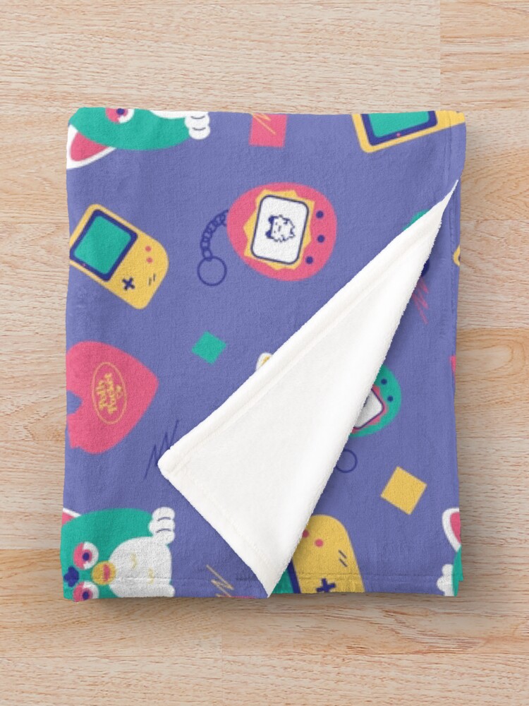 "90s Nostalgia" Throw Blanket for Sale by chucklevoodoo | Redbubble