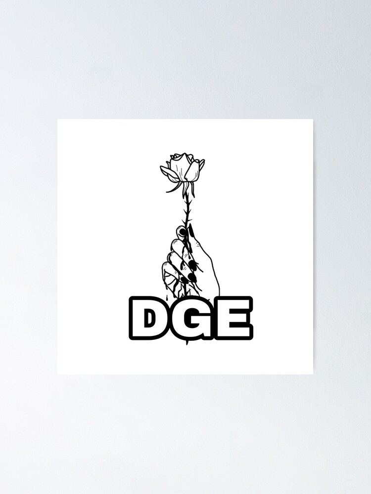 "DGE Logo" Poster by Official-DGE | Redbubble