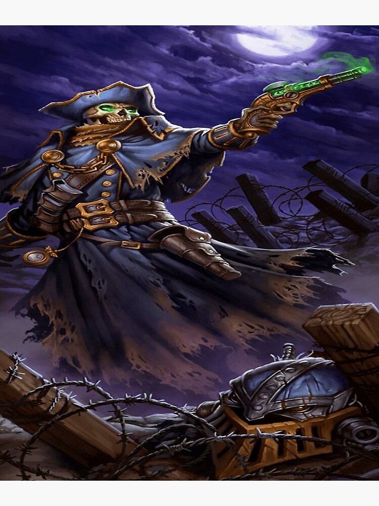 "Warmachine - Pistol Wraith" Poster by Iconworks | Redbubble
