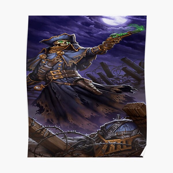"Warmachine - Pistol Wraith" Poster by Iconworks | Redbubble