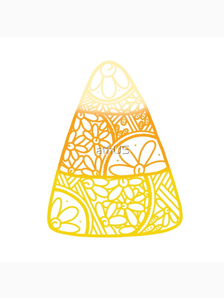 "Zentangle Candy Corn" T-shirt for Sale by athUS | Redbubble ...