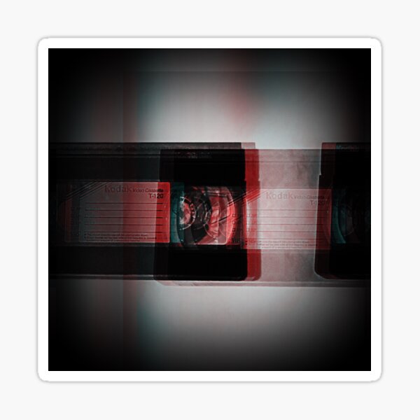 "Video Distortion " Sticker for Sale by mreleganza | Redbubble